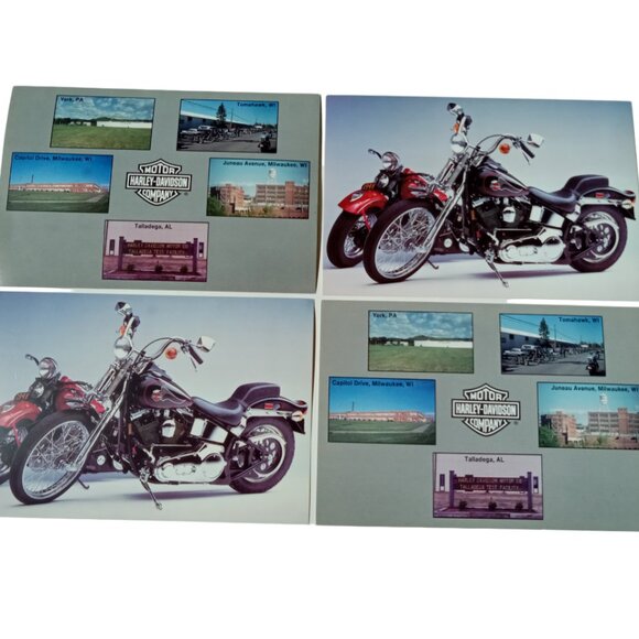 Harley-Davidson | Office | Rare Lot Of 4 Vintage Harley Davidson Unused ...